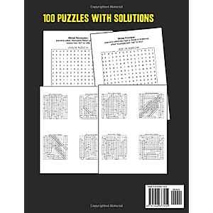 Serial Killers Facts Word Search Puzzle For Adults and Seniors Large Print: Stocking Stuffers: 2000 Words, 4 Levels: Word Search Puzzle Book for ... and Men: Fun Activity Book for the family