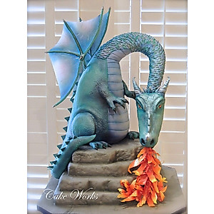 Marvelous Molds Alligator Silicone Impression Mat for Cake Decorating with Fondant Gum Paste