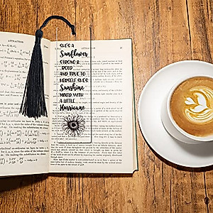 Sunshine Sunflower Strong Inspirational Funny Bookmark Gifts for Women Girls Lovers Bookworm Daughter Lovers Friend Sister Book Female Sister Gifts Friendship Gifts
