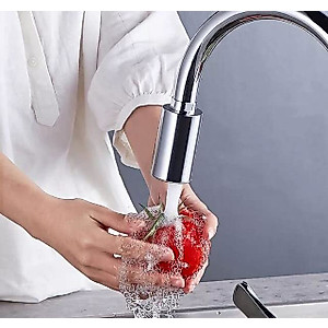 Juvielich Swivel Sink Faucet Aerator 19mm Faucet Flow Restrictor Replacement Parts Insert Sink Aerator for Bathroom Kitchen