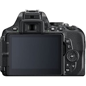 Nikon D5600 DSLR Camera with 18-55mm VR Lens Bundle (1576) + Accessory Kit Including 64GB Memory, UV Filter, Camera Case & More (Renewed)