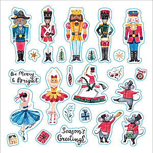 Merry & Bright Christmas! A Festive Sticker Book (over 500 holiday stickers!)