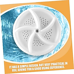HOOTNEE 3pcs Mini Washing Machine Tiny Washing Machine Manual Washer for Laundry Mini Portable Washing Machine Portable Washer Sink Washing Machine Mini Lavadora Mini Washer White Plastic
