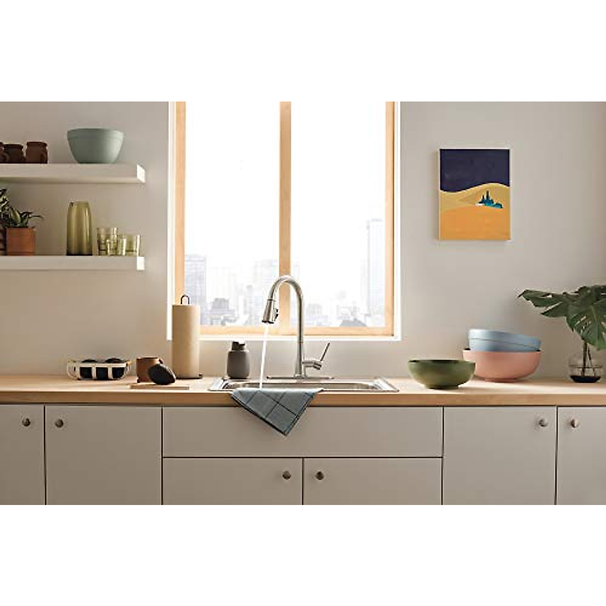 Peerless P7947LF-SS Precept Pull-Down, 1.5 GPM Flow Rate, Stainless