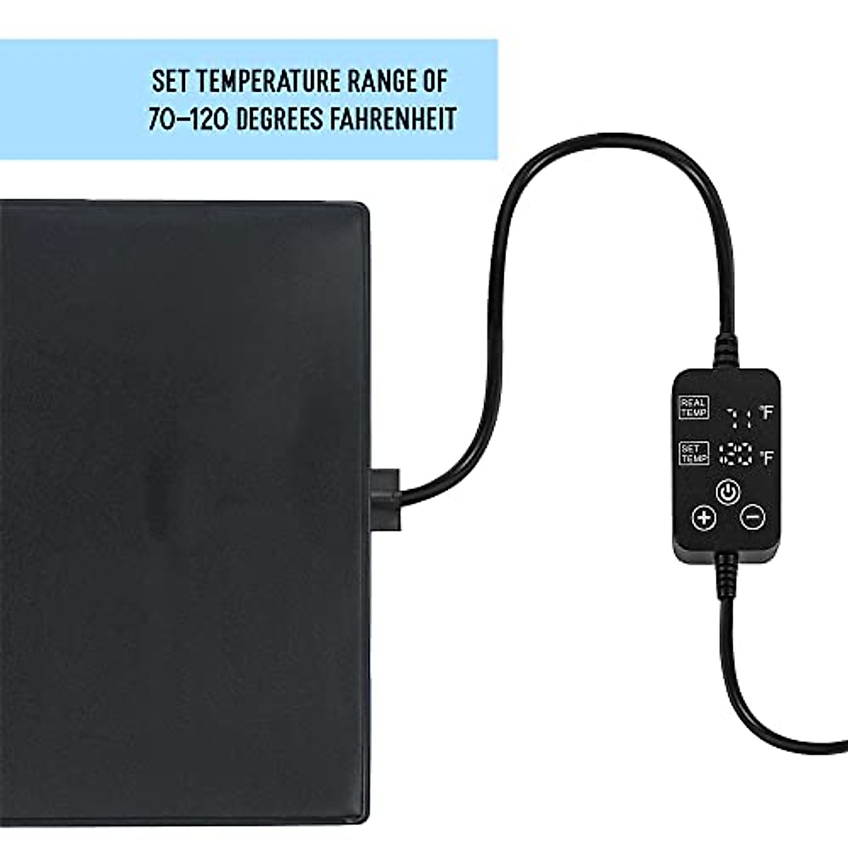 Cozy Bread™ Warming Mat | Thermostat Controlled Portable Bread Proofer (10" x 21") | Love What You Bake - Proof Dough, Keep Baked Goods Warm, Fermentation