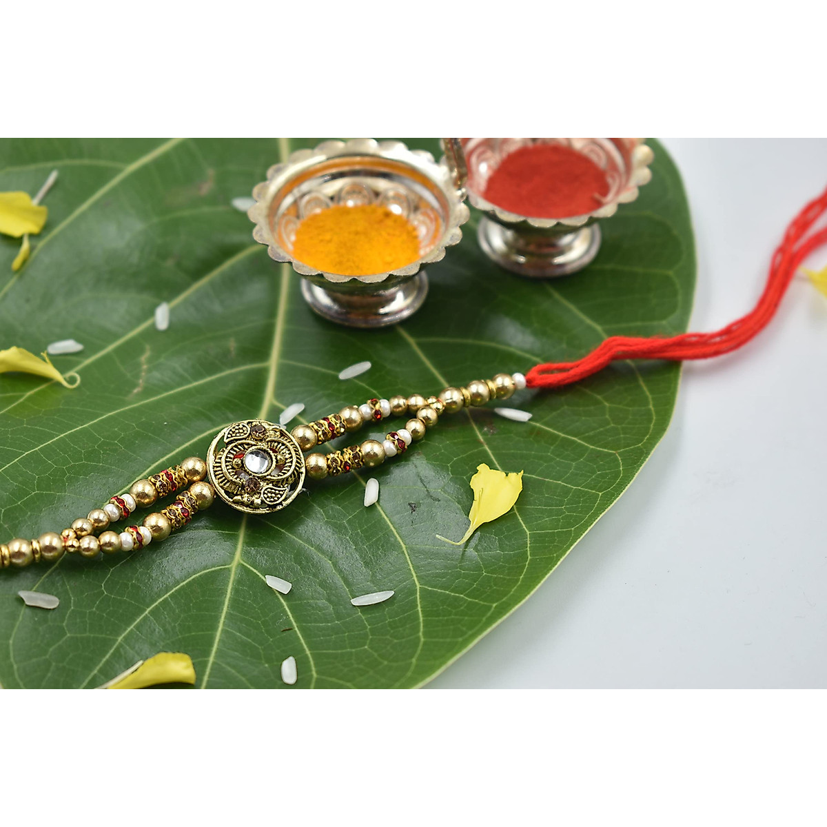 STORE INDYA Rakhi for brother | Rakhi for bhaiya | Rakhi for brother and bhabhi | Cute Rakhi for Brother | Unique Premium Rakhi | Rakhi Set | | Rakhi for Raksha Bandhan Festival | Indian Rakhi |