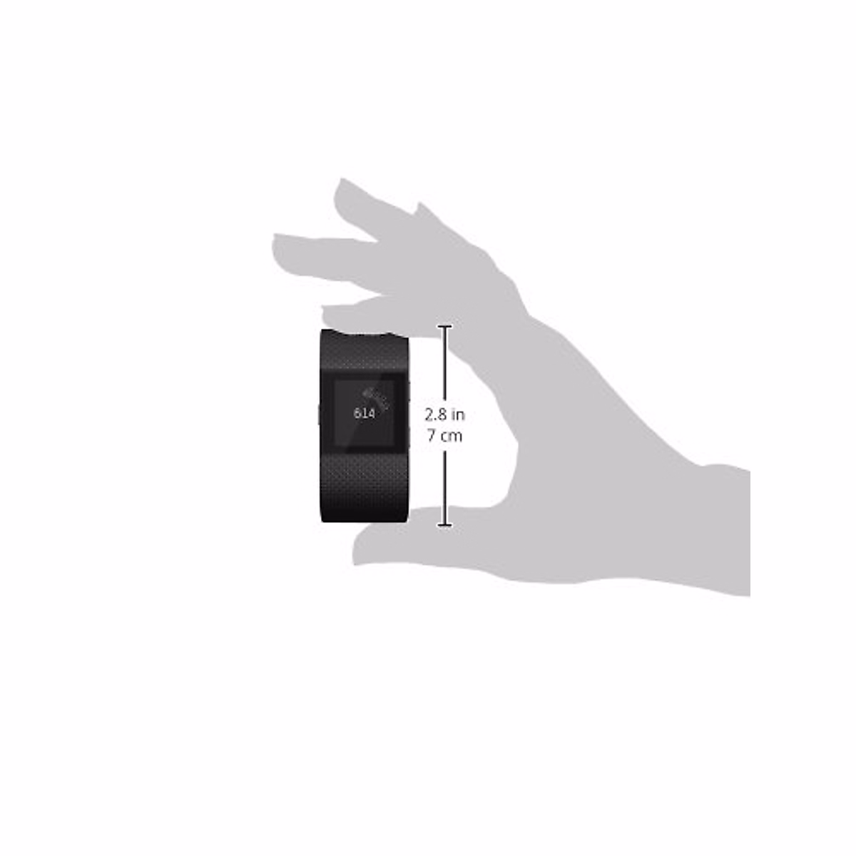 Fitbit Surge Fitness Superwatch, Black, Large (US Version)