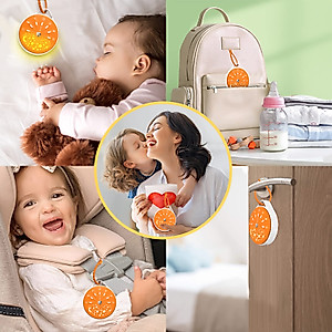 White Noise Machine Baby, Portable Sound Machine for Baby Kids Adult Sleeping, 10 Soothing Sounds, 7-Color Night, USB Rechargeable, Auto-off Timer, Sleep Noise Machine Therapy for Home, Office, Travel