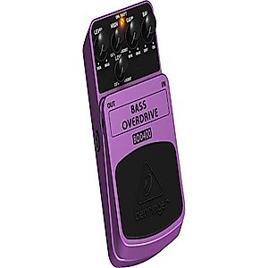 Behringer BASS OVERDRIVE BOD400 Authentic Tube-Sound Overdrive Effects Pedal