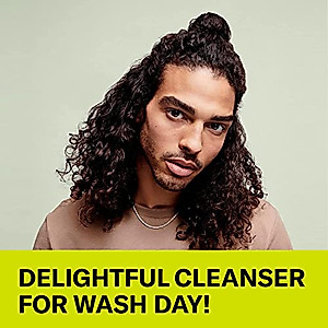 DevaCurl Low-Poo Delight Mild Lather Cleanser for Lightweight Moisture, Green Oasis, 32 fl. oz.