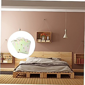 LIFKOME 4pcs Bed Hook Railing Iron European Style