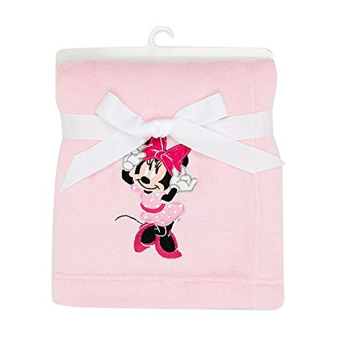 Lambs & Ivy Disney Baby Minnie Mouse Love Pink Soft Fleece Baby Blanket
