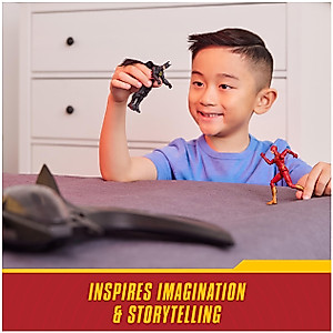 DC Comics, The Flash Batwing Battle Set (Amazon Exclusive)| Supergirl, NAM-Ek, Flash Action Figures, 4-inch | Kids Toys for Boys and Girls Ages 4+