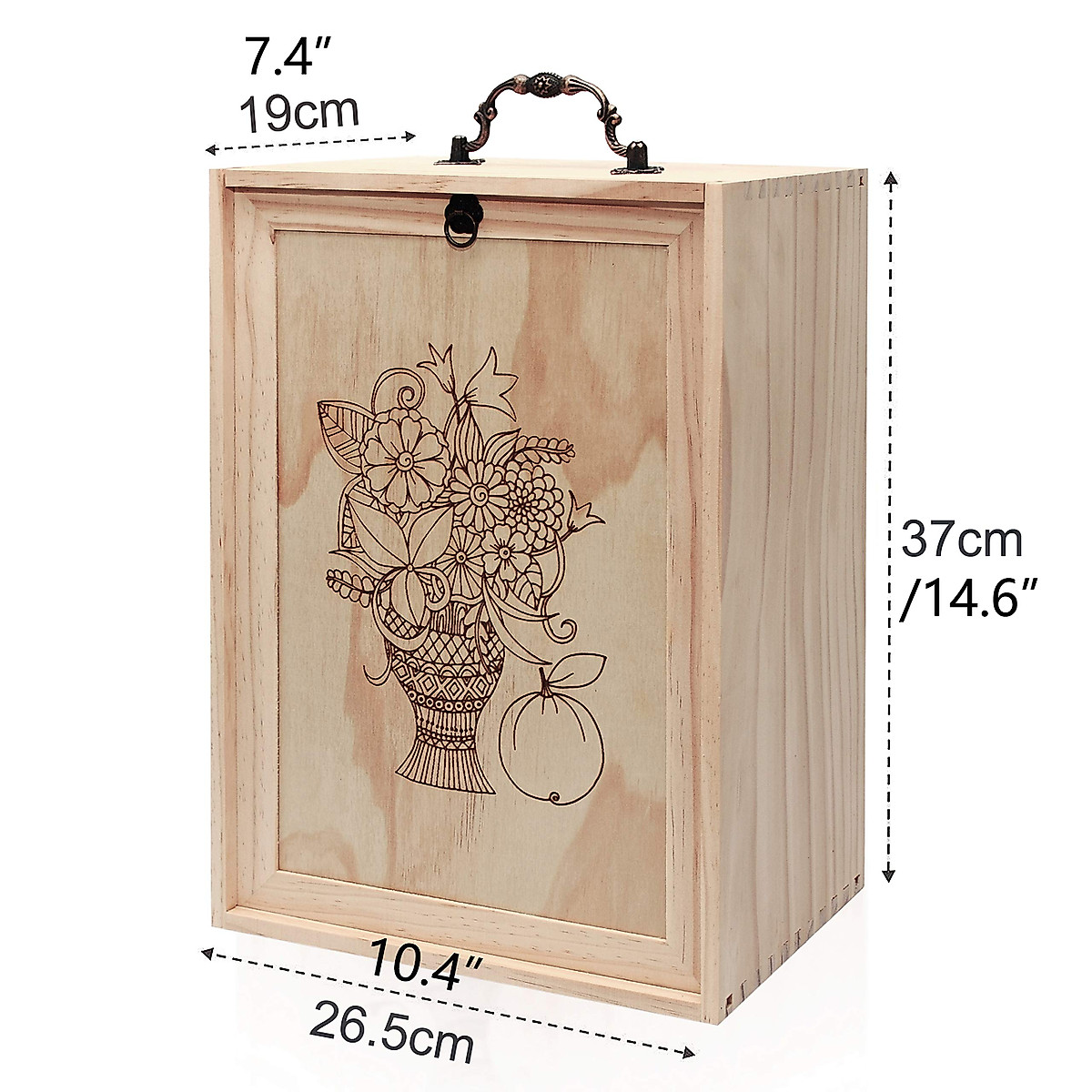 Essential Oil Bottles Storage for 112 Bottles, Essential Oil Travel Storage Box- Removable Dividers Fits 5ml, 10ml, 15ml, 30ml Bottles, Tubes, Accessories and More EO Products(Update Version)