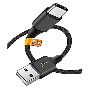 SCOVEE 2-Pack 6ft USB C Cable Compatible with Kindle E-readers,Fire Tablets (All-new HD 10 9th 10th 11th Generation,7 Kids Edition 2019 2021,HD 8,8 Plus 2020 2022 Release).Type-C Charging Charger Cord