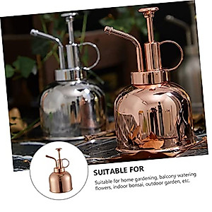 HANABASS 1PC Stainless Steel Sprinkling Can small plant watering cans for pump spray bottle spray bottles for plants Gardening Watering Pot rose gold 304 stainless steel hand pressure