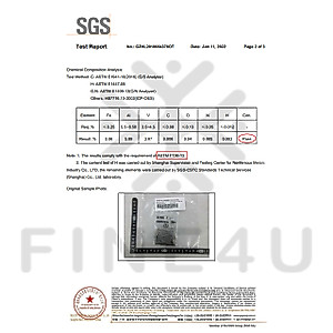 FINE4U 16G Gold Snake Piercing Jewelry for Conch, Tragus, Helix - ASTM F136 Titanium Hypoallergenic Cartilage Earring, Internally Threaded Nickel Free Flat Back Stud