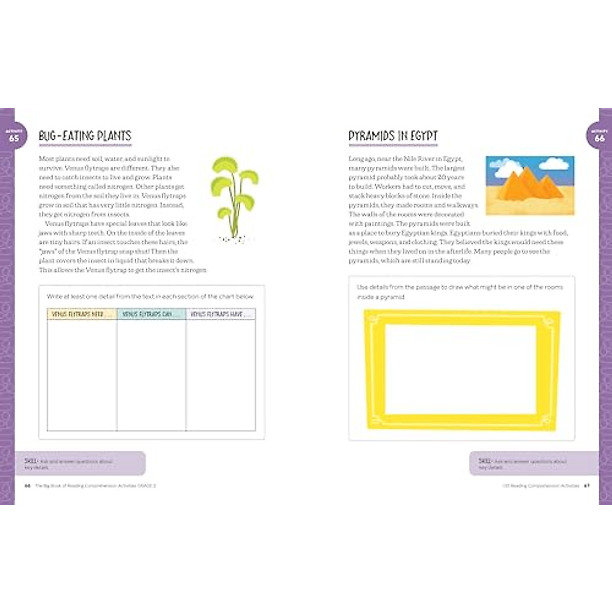 The Big Book of Reading Comprehension Activities, Grade 2: 120 Activities for After-School and Summer Reading Fun