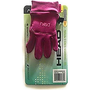 HEAD KID'S TOUCHSCREEN GLOVES & MITTENS (RASPBERRY HEATHER, LARGE)
