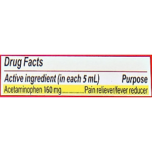 Infants' Tylenol Acetaminophen Liquid Medicine, Grape, 2 fl. oz