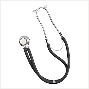 Santamedical Adult Deluxe Aneroid Sphygmomanometer with Stethoscope, Cuff and Carrying case Black