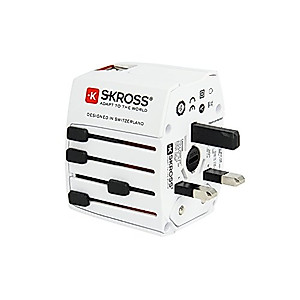 World Travel Adapter MUV USB 2.4A SKROSS