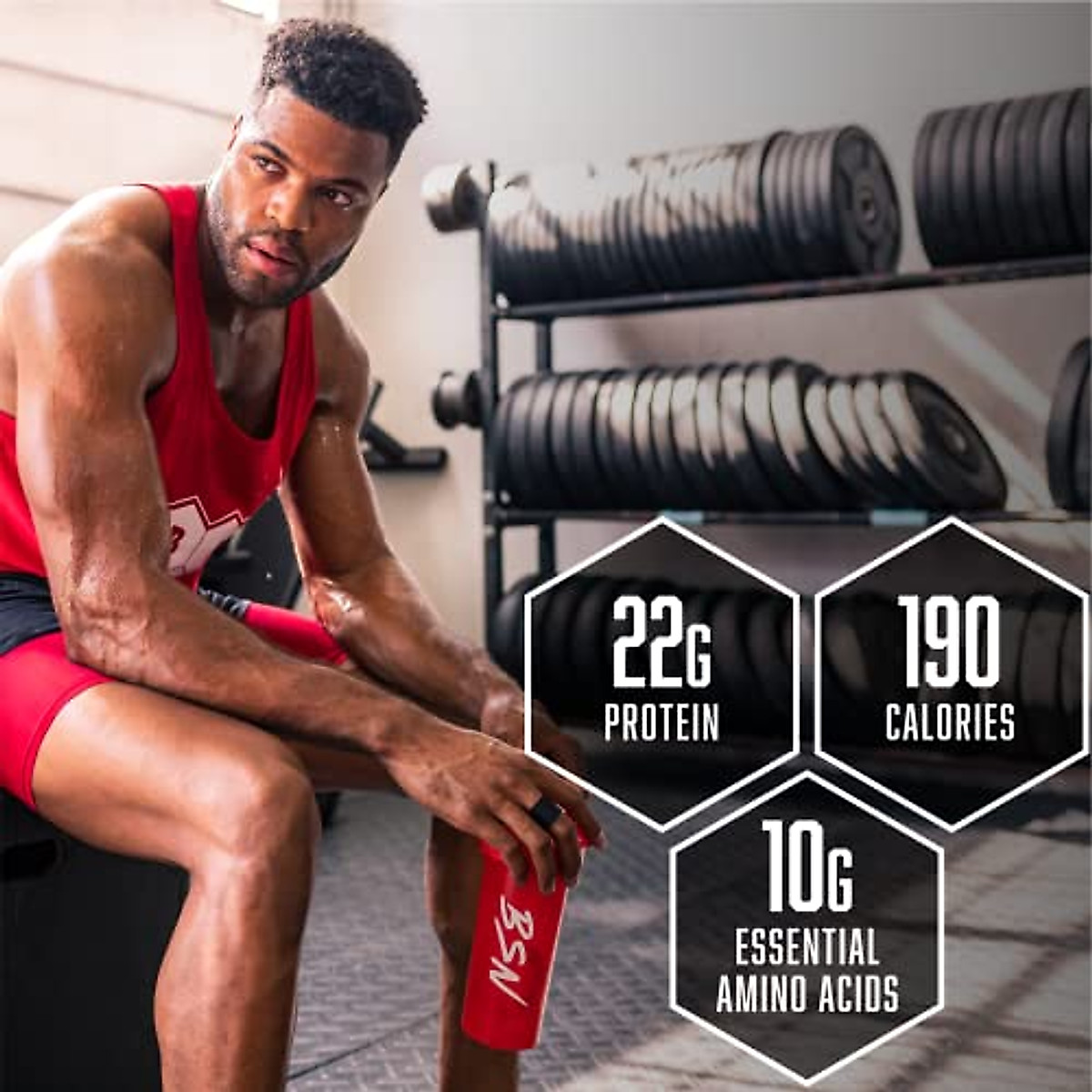 BSN SYNTHA-6 Whey Protein Powder, Vanilla Protein Powder with Micellar Casein, Milk Protein Isolate Powder, Vanilla Ice Cream, 28 Servings (Package May Vary)