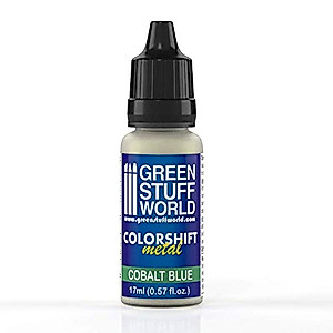 Green Stuff World - Chameleon Metal Paint Cobalt Blue 1552 for Models and Miniatures