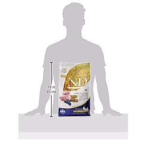 Farmina Natural And Delicious Lamb And Ancestral Low-Grain Formula Small Bites Dry Dog Food, 5.5-Pound