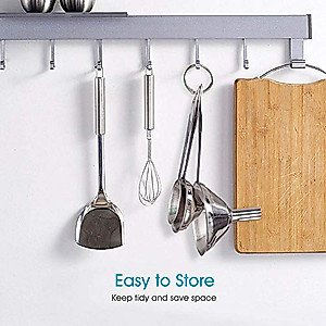 Toncoo 3-in-1 Premium Kitchen Funnel Set, Food Grade Stainless Steel Funnel for Filling Bottles, Small Bottle Funnel, Metal Funnel, Mini Funnel for Essential Oil, Flask, Spices, Liquid, Dry