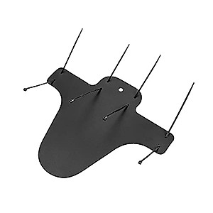 YHT 2 Pack Mountain Bike Fenders, High Compatible Bicycle Mudguard Fits 26", 27.5", 29", Thicken Widen Front and Rear Mud Guard, MTB Fender, Frame Guards, Black…