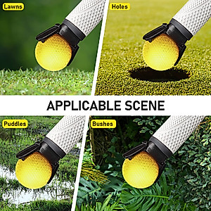 Shu-Ran 6 Pcs Golf Ball Retriever Golf Ball Picker Upper for Putter Golf Ball Retriever for Putter