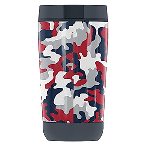THERMOS Florida Atlantic University OFFICIAL Camo GUARDIAN COLLECTION Stainless Steel Travel Tumbler, Vacuum insulated & Double Wall, 12 oz.