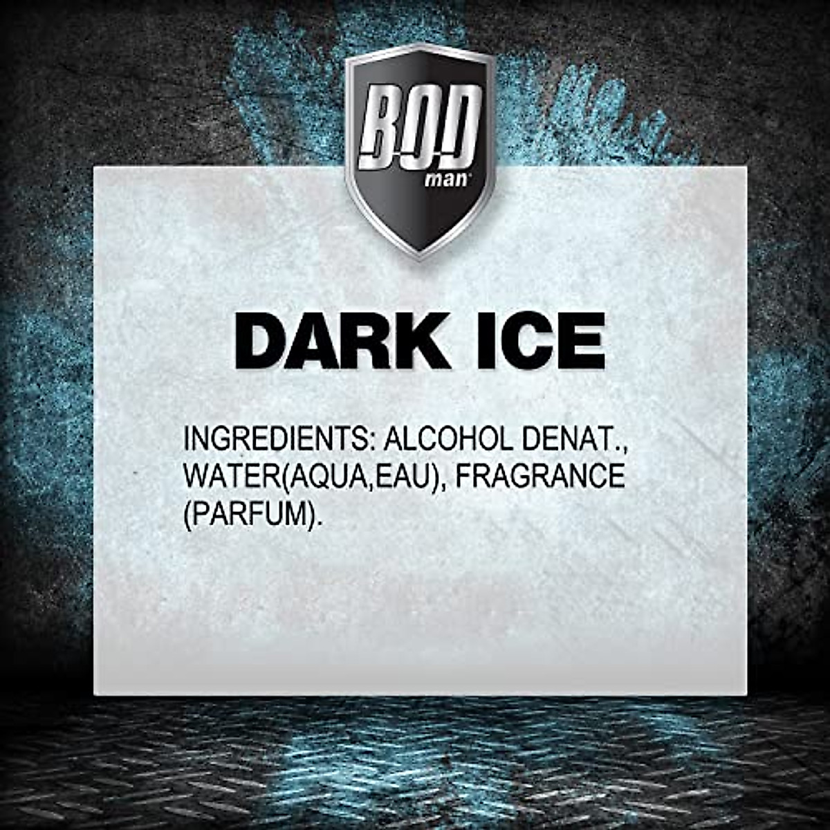 BOD man Fragrance Body Spray, Dark Ice, 8 fl oz