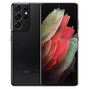 Samsung Galaxy S21 Ultra 5G G9980 512GB 16GB RAM International Version - Phantom Black (Renewed)