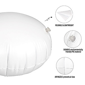 Grassman Pod Swing for Kids, Sensory Swing Indoor, Hanging Hammock Chair with Inflatable Pillow Hardware Kits Air Pump, Hanging Swing Chair for Bedroom Easy to Install, for Indoor Outdoor Use Blue