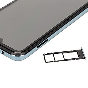 I14proMax Unlocked Cell Phone, 6.3in HD Screen Smartphone, Dual Sim 4G Mobile Phone, 6+128G, 8MP + 16MP, 4000mAh, Face ID, BT, FM, WiFi, for Android12,Blue