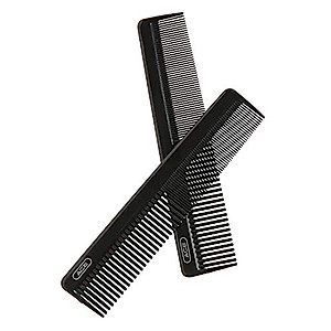 GOODY Ace Hair Dressing Comb - 7.5 Inch, Black - Great for All Hair Types - Fine Comb Teeth for Thin to Medium Hair