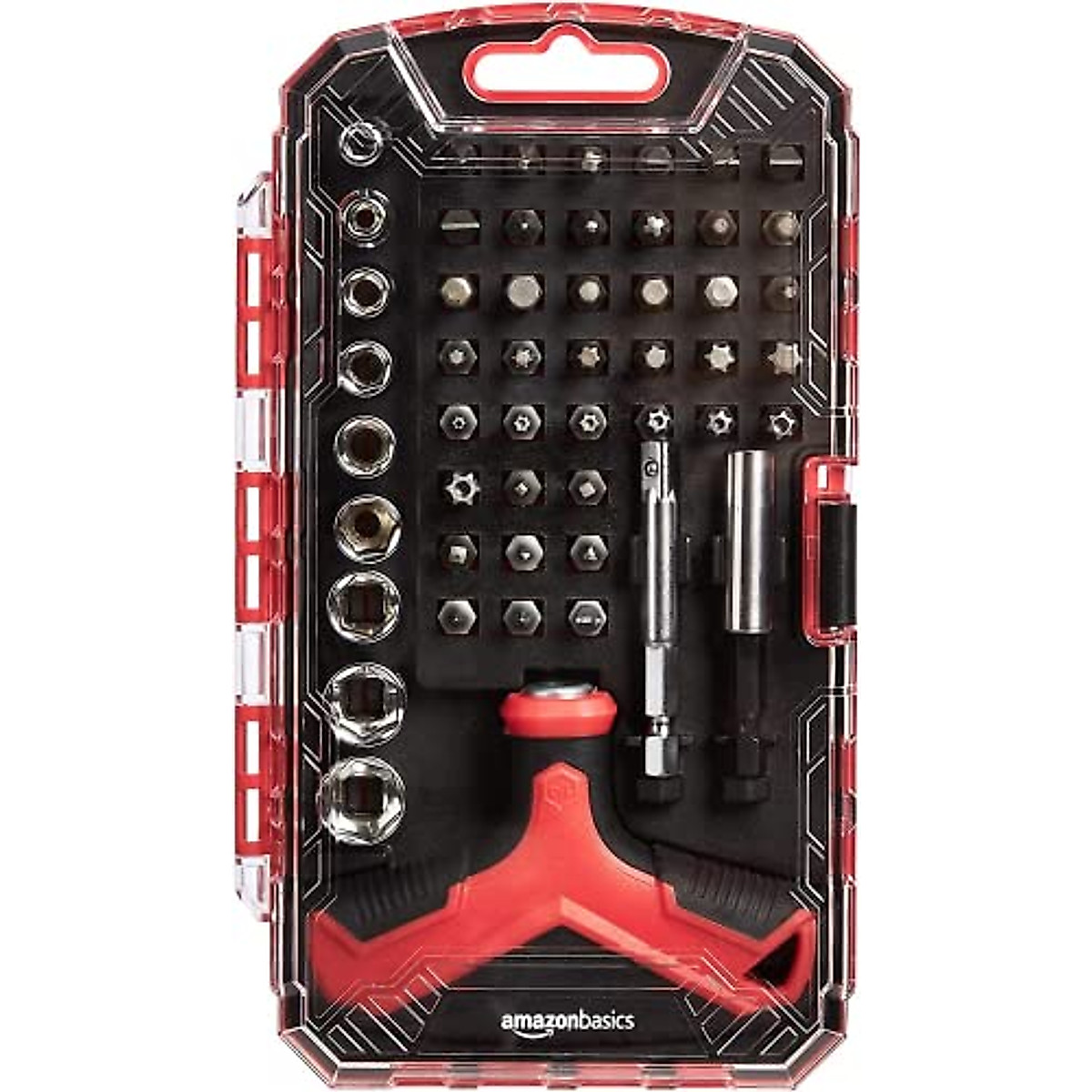 Amazon Basics 51-Piece Precision Nut and Screwdriver Set