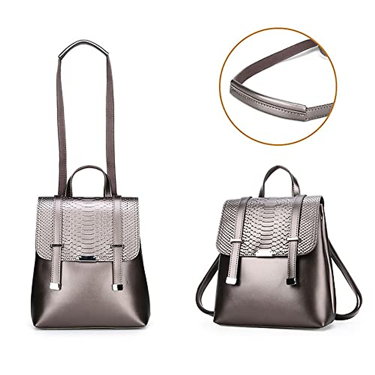 Travel Backpack Fashion Handbags Classic Female Shoulder Bag Casual Rucksack Crossbody Bags for Women (Blue)