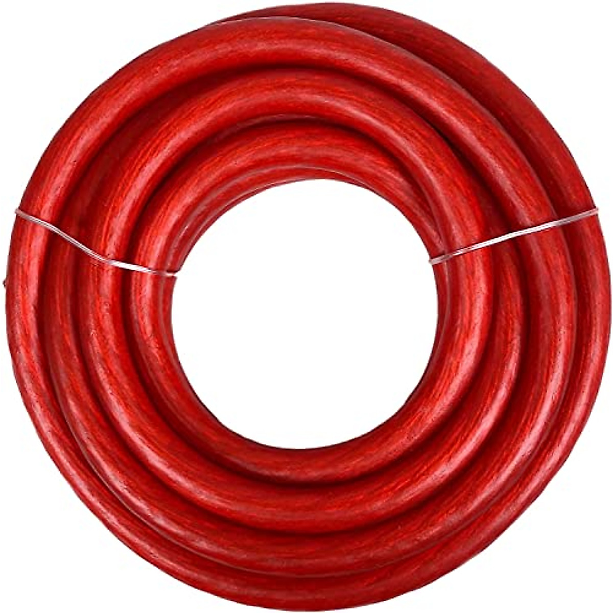 Audiobank BCC4AR Complete 4 Gauge 3000 Watts Car Amplifier Installation Power Amp Wiring Kit Inline AGU Fuse Holder & 80A Fuse and All The Accessories/Terminal Included Red