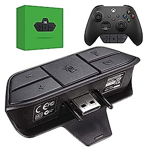 AOJAKI Headset Adapter for Xbox Controller, Mic Adapter for Xbox One/One S/X/Elite 1/ Elite2/ Series S/X Controller, Headphone Adapter for Xbox One Controller