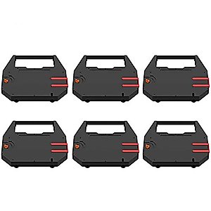 Bigger Compatible Correctable Ribbon Replacement for Nakajima, Adler Royal Correctable Ribbon Used with Adler Royal 600, NAKAJIMA AX, AE500-AE700, EW and WPT Series, WPT-150, WPT-160, 6 Packs