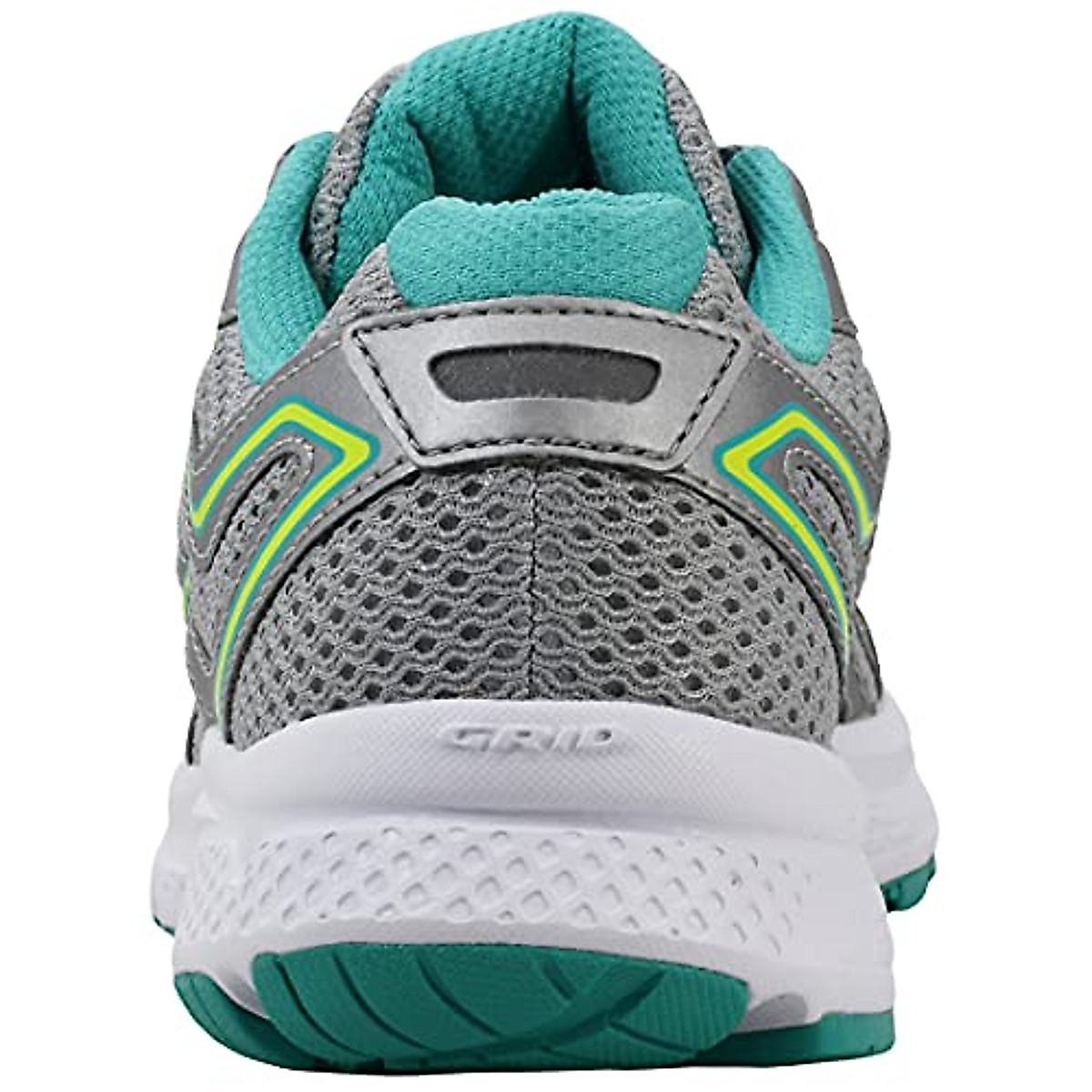 Saucony Women's Cohesion 10 Running Shoe, Grey/Tea/Ct, 8.5 M US