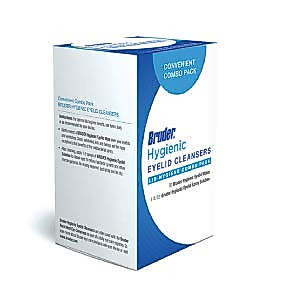 Bruder Hygienic Eyelid Cleansers Value Pack | Hygienic Eyelid Wipes & Eyelid Solution Spray | for Daily Eyelid and Lash Care