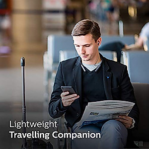 Philips Audio Wireless Neckband Headphones PN505 with Active Noise Canceling, Voice Assistance, Up to 14hours Play time, Hi-Res Audio (TAPN505BK), Black (Renewed)