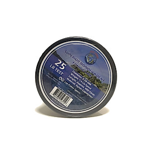High Strength Monofilament Fishing line in Various LB Test 1/4 LB spool, Clear (100 LB TEST)