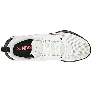 PUMA Women's FUSE 2.0 Sneaker, PUMA White-Fire Orchid-PUMA Black, 8