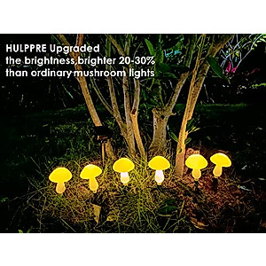 HULPPRE Solar Mushroom Lights