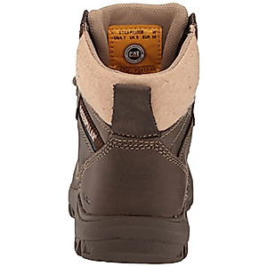 Cat Footwear womens Tess Steel Toe Work Boot, Dark Gull Grey, 7.5 US